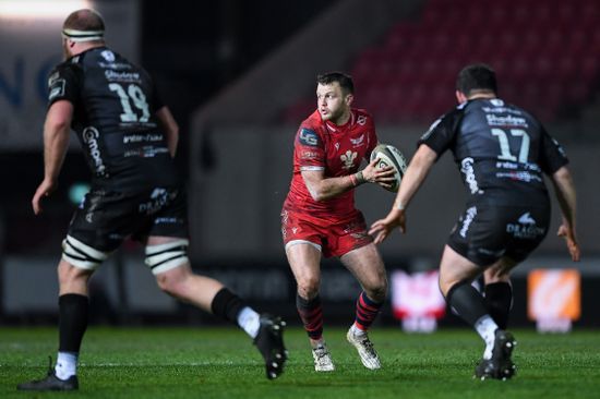 Scarlets Vs Dragons Scarlets Steff Hughes Editorial Stock Photo - Stock ...