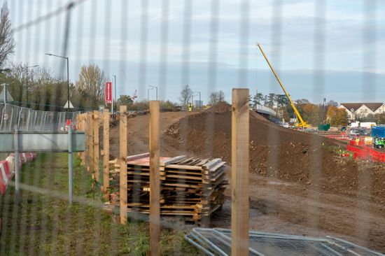 Old Datchet Road Bridge Across M4 Editorial Stock Photo - Stock Image ...