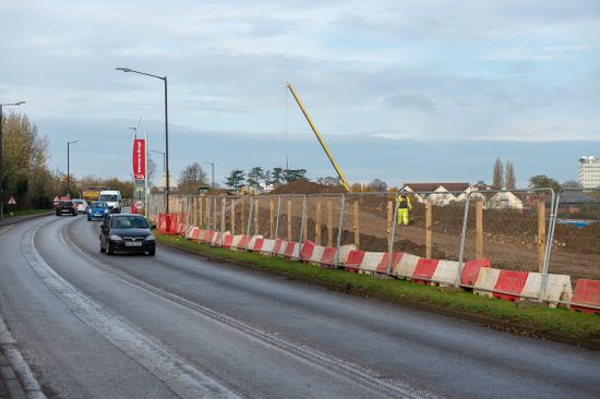 Old Datchet Road Bridge Across M4 Editorial Stock Photo - Stock Image ...