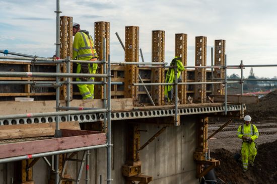 Old Datchet Road Bridge Across M4 Editorial Stock Photo - Stock Image ...