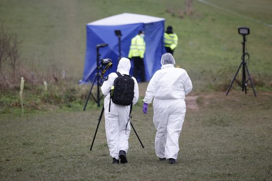 Police Forensics Officers Work Crime Scene Editorial Stock Photo ...
