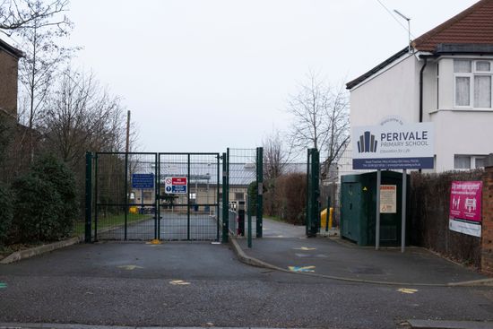 Perivale Primary School Closed Pupils After Editorial Stock Photo ...