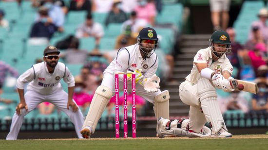 Australias Matthew Wade Bats During Play Editorial Stock Photo - Stock ...
