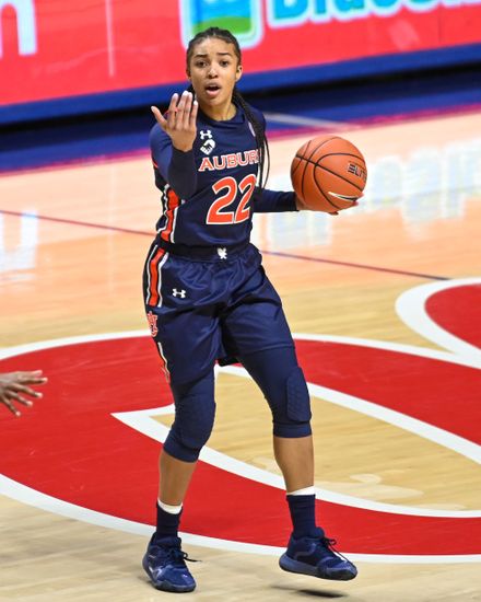 Auburn Guard Alaina Rice 22 Action Editorial Stock Photo - Stock Image ...