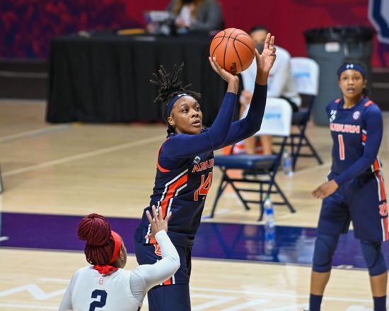 Auburn Forward Jala Jordan 14 Takes Editorial Stock Photo - Stock Image ...