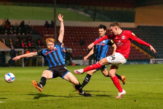 Crewe Alexandra Midfielder Oliver Finney 14 Editorial Stock Photo ...