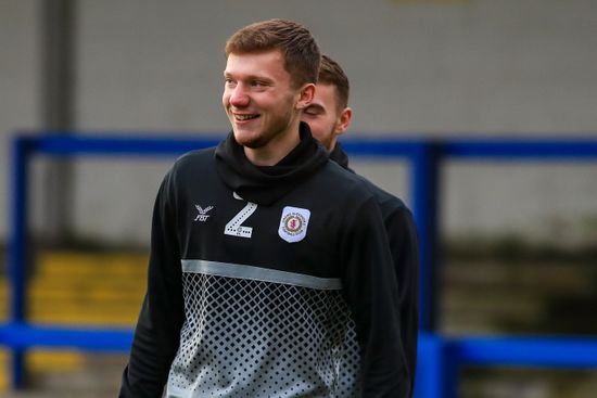 Crewe Alexandra Defender Nathan Woodthorpe 25 Editorial Stock Photo ...