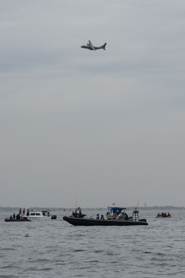Rescue Team Conducts Search Operation Plane Editorial Stock Photo ...