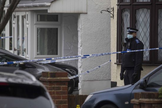 London Uk Police Forensic Officers Gather Editorial Stock Photo - Stock ...