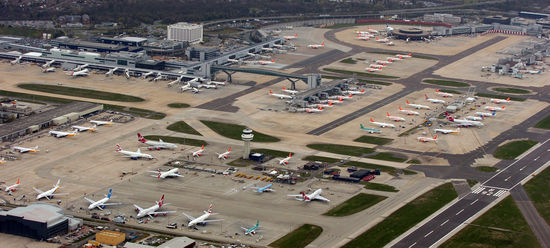 Aerial Views Grounded Planes Editorial Stock Photo - Stock Image ...