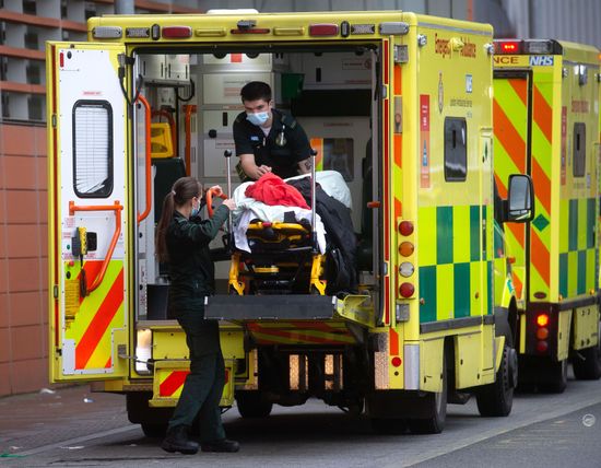 Lines Ambulances Steady Stream Patients Arriving Editorial Stock Photo ...