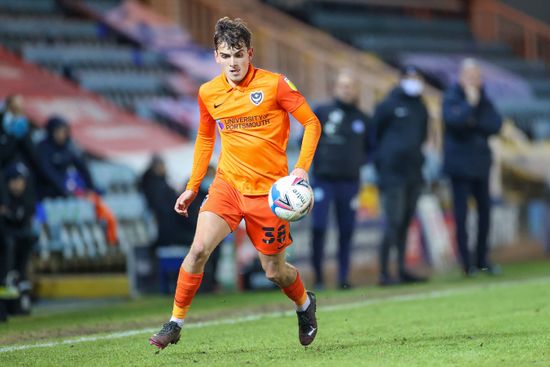 Harry Kavanagh 38 Portsmouth During Efl Editorial Stock Photo - Stock ...