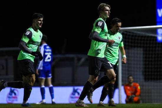 Jack Rudoni Afc Wimbledon Celebrates Scoring Editorial Stock Photo ...
