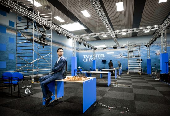 Dutch Chess Player Anish Giri Poses Editorial Stock Photo - Stock Image ...