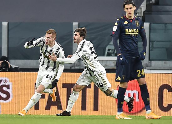 Juventus Dejan Kulusevski L Jubilates After Editorial Stock Photo ...