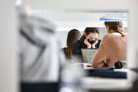 Students Working Joey Reiffers University Library Editorial Stock Photo ...
