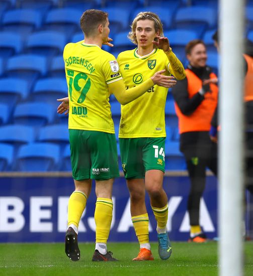 Todd Cantwell Norwich City Celebrates Scoring Editorial Stock Photo ...