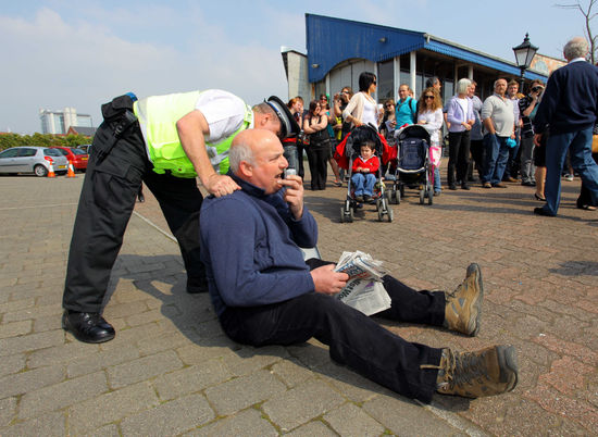 Veteran Socialist Campaigner Andrew Fitton Being Editorial Stock Photo ...