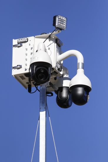 Added Cctv Camera Security State Capital Editorial Stock Photo - Stock ...
