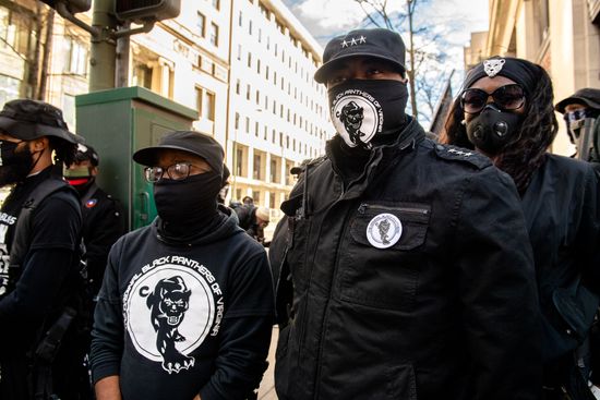 Members Black Panthers Virginia Seen Gun Editorial Stock Photo - Stock ...