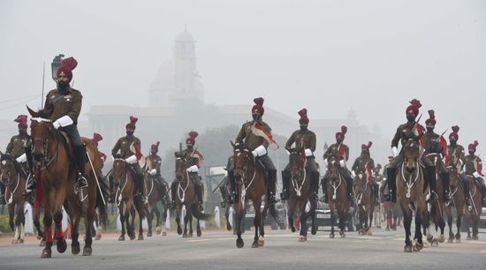 Presidents Bodyguards During Republic Day Parade Editorial Stock Photo ...
