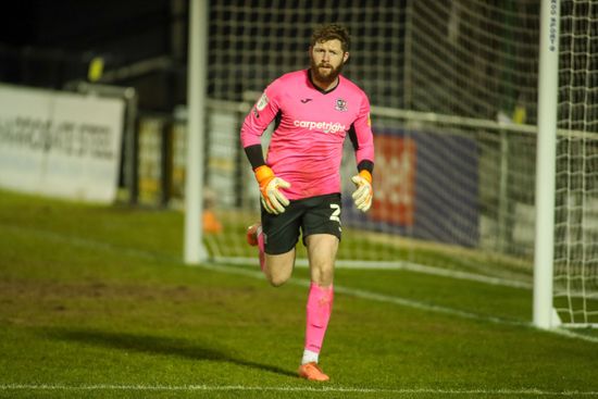 Exeter Citys Jonny Maxted During Efl Editorial Stock Photo - Stock ...