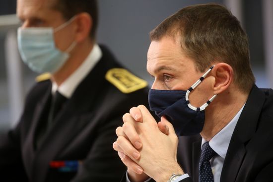 Jacques Witkowski Olivier Dussopt French Junior Editorial Stock Photo ...