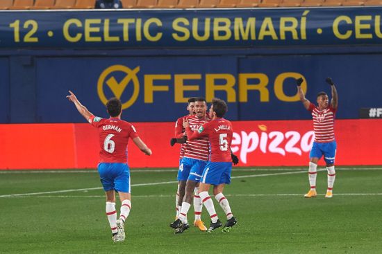 Granada Players Celebrates Goal Robert Kenedy Editorial Stock Photo ...