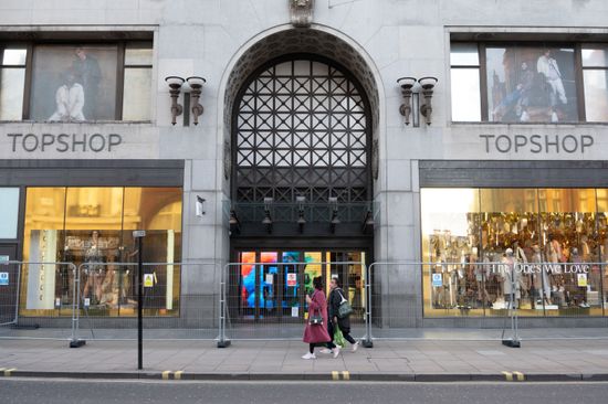 Exterior Photo Show Topshop Flagship Store Editorial Stock Photo ...