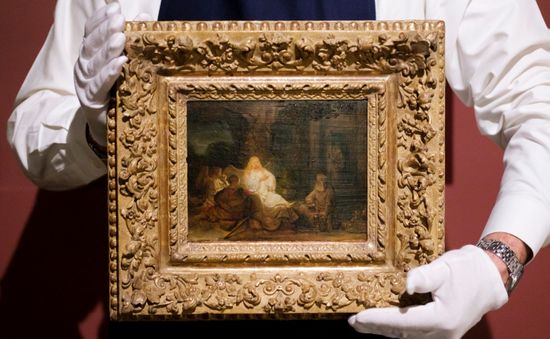 Sothebys Project Lead Jay Rice Holds Editorial Stock Photo - Stock ...