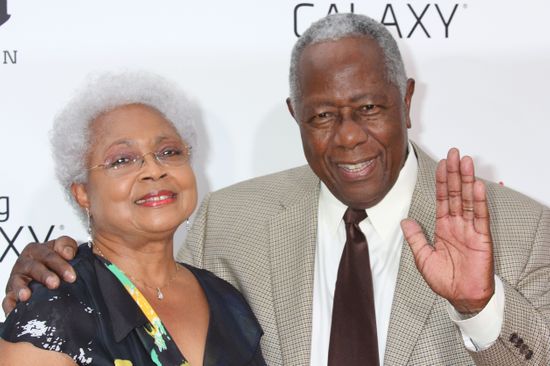 Hank Aaron Wife Billye Aaron Attend Editorial Stock Photo - Stock Image | Shutterstock