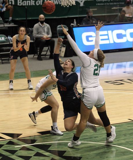 Csu Fullerton Titans Forward Megan Nieto Editorial Stock Photo - Stock ...