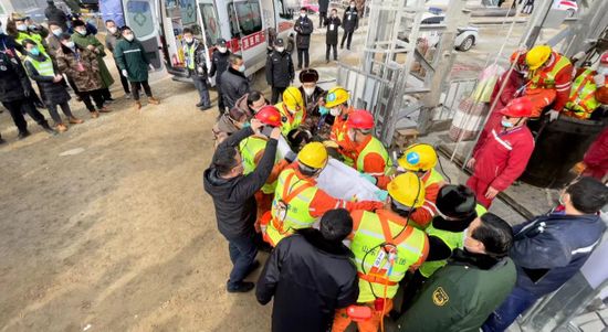11 Miners Rescued Gold Mine Explosion Editorial Stock Photo - Stock ...