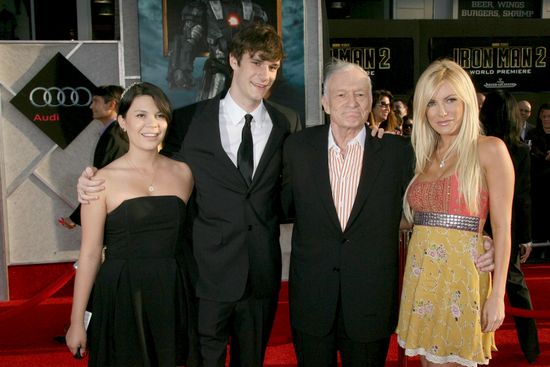 Hugh Hefner Son Crystal Harris Editorial Stock Photo - Stock Image ...