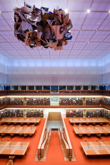 General View General Reading Room Artwork Editorial Stock Photo - Stock ...
