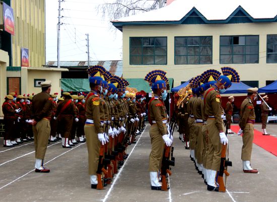 Contingent Indian Police Parade District Police Editorial Stock Photo ...