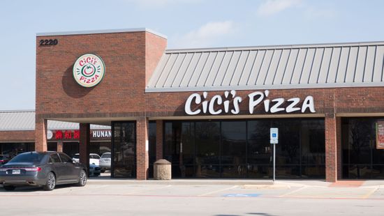 Cicis Pizza Restaurant Seen Plano Texas Editorial Stock Photo - Stock ...