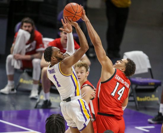 Lsus Javonte Smart 1 Has His Editorial Stock Photo - Stock Image ...