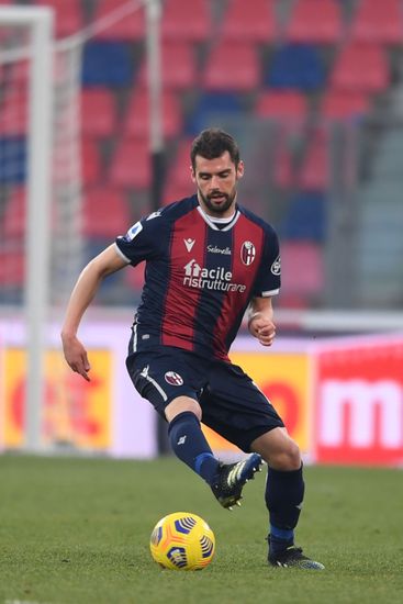 Andrea Poli Bologna During Italian Serie Editorial Stock Photo - Stock ...