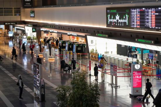 People Walk South Wing Haneda Airport Editorial Stock Photo - Stock ...