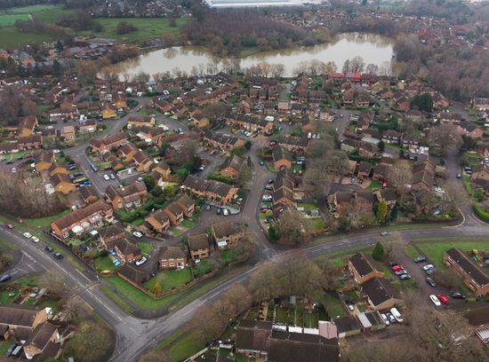 Aerial View Goldsworth Park Area Near Editorial Stock Photo - Stock ...