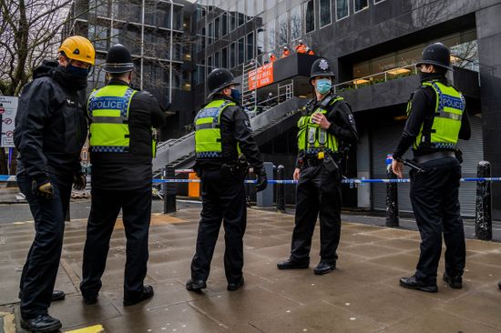 Police Climbing Team Build Tower On Editorial Stock Photo - Stock Image ...