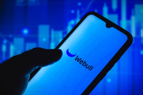 This Photo Illustration Webull Financial Logo Editorial Stock Photo ...