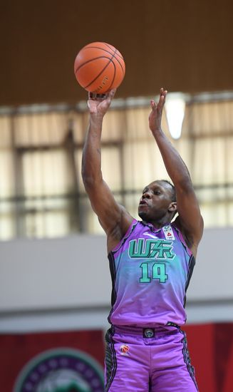 Lester Hudson Shandong Heroes Shoots During Editorial Stock Photo ...