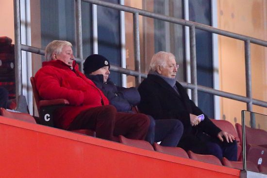 Rotherham United Chairman Tony Stewart Attends Editorial Stock Photo ...