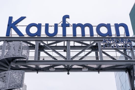 View Main Entrance Kaufman Astoria Studios Editorial Stock Photo ...