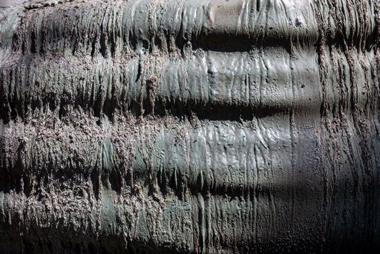 Melted Plastic Water Tank Outside House Editorial Stock Photo - Stock ...