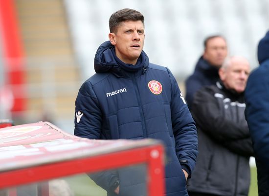 Stevenage Fcs Manager Alex Revell Editorial Stock Photo - Stock Image ...