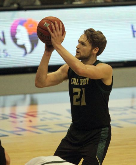 Cal Poly Mustangs Forward Riley Till Editorial Stock Photo - Stock ...