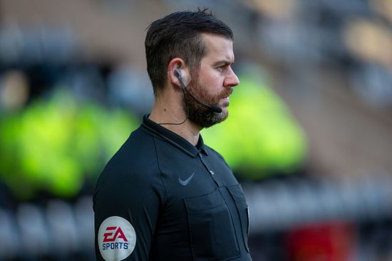 Assistant Referee Matthew Parry During Efl Editorial Stock Photo ...